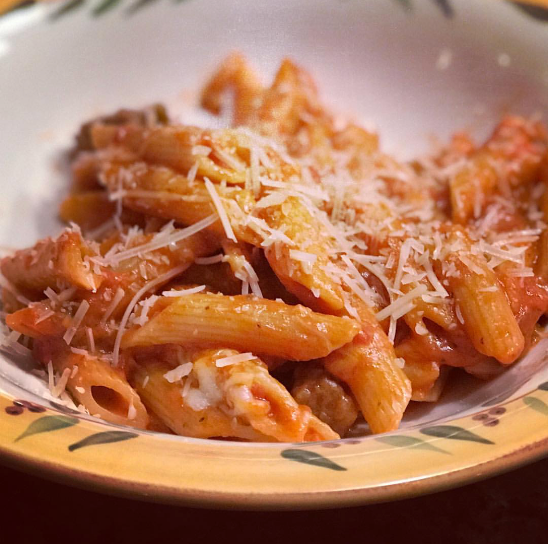 Pronto Pasta & Sausage Skillet – Café Sid